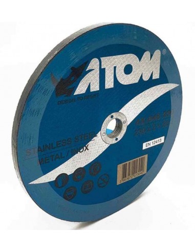 DISQUE A MEULER 230 X 2mm ATOM | AMAFIBRE
